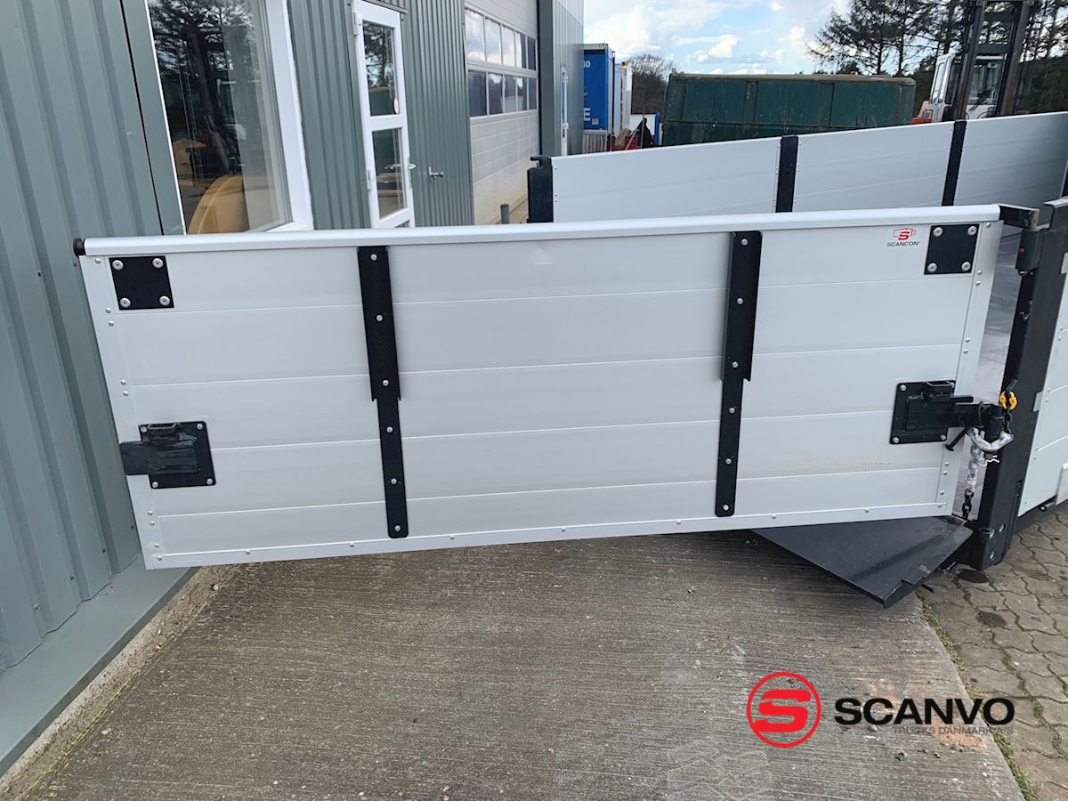 Scancon 5600 mm alu sider + aut. bagsmæk - Scanvo Trucks Danmark A/S